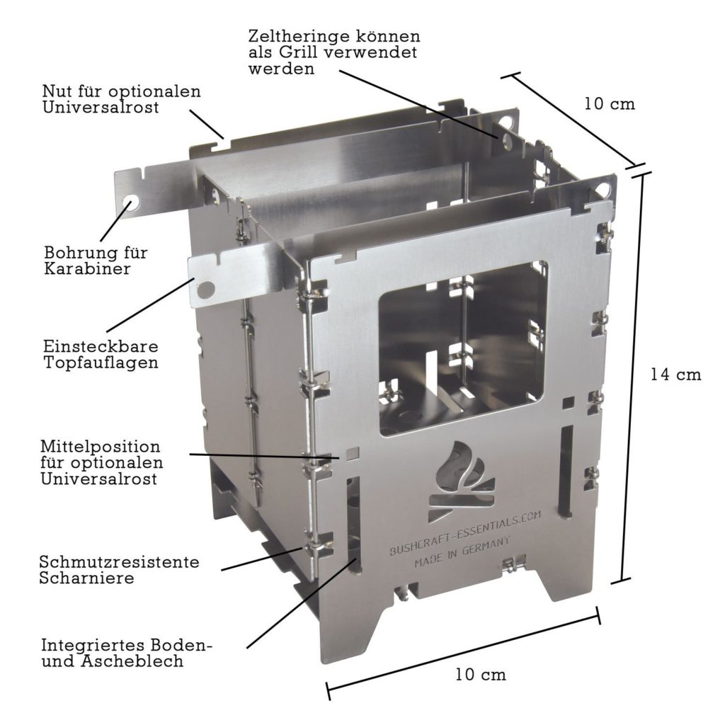 Bushbox LF - meine Hobo Kocher Empfehlung - Produktbeschreibung